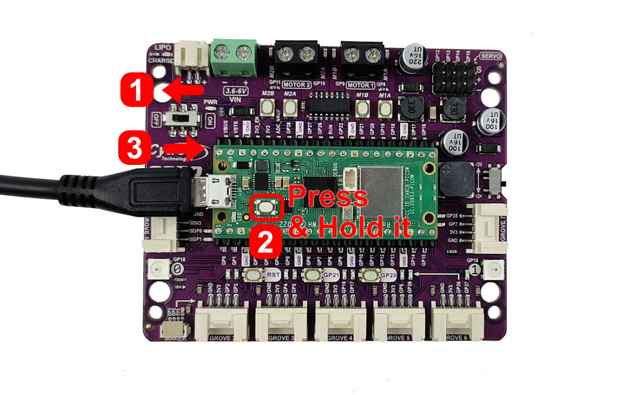 Get Started Robo Pico Circuitpyhton Setting Up Robo Pico